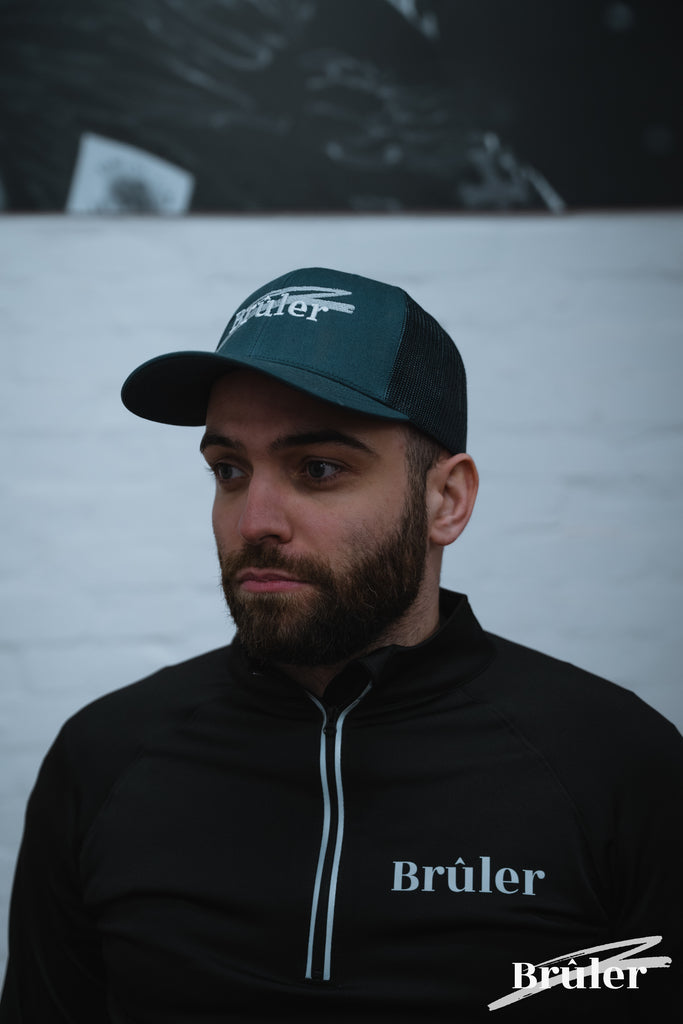 Brûler Original Trucker Cap | NAVY – BrulerClothing